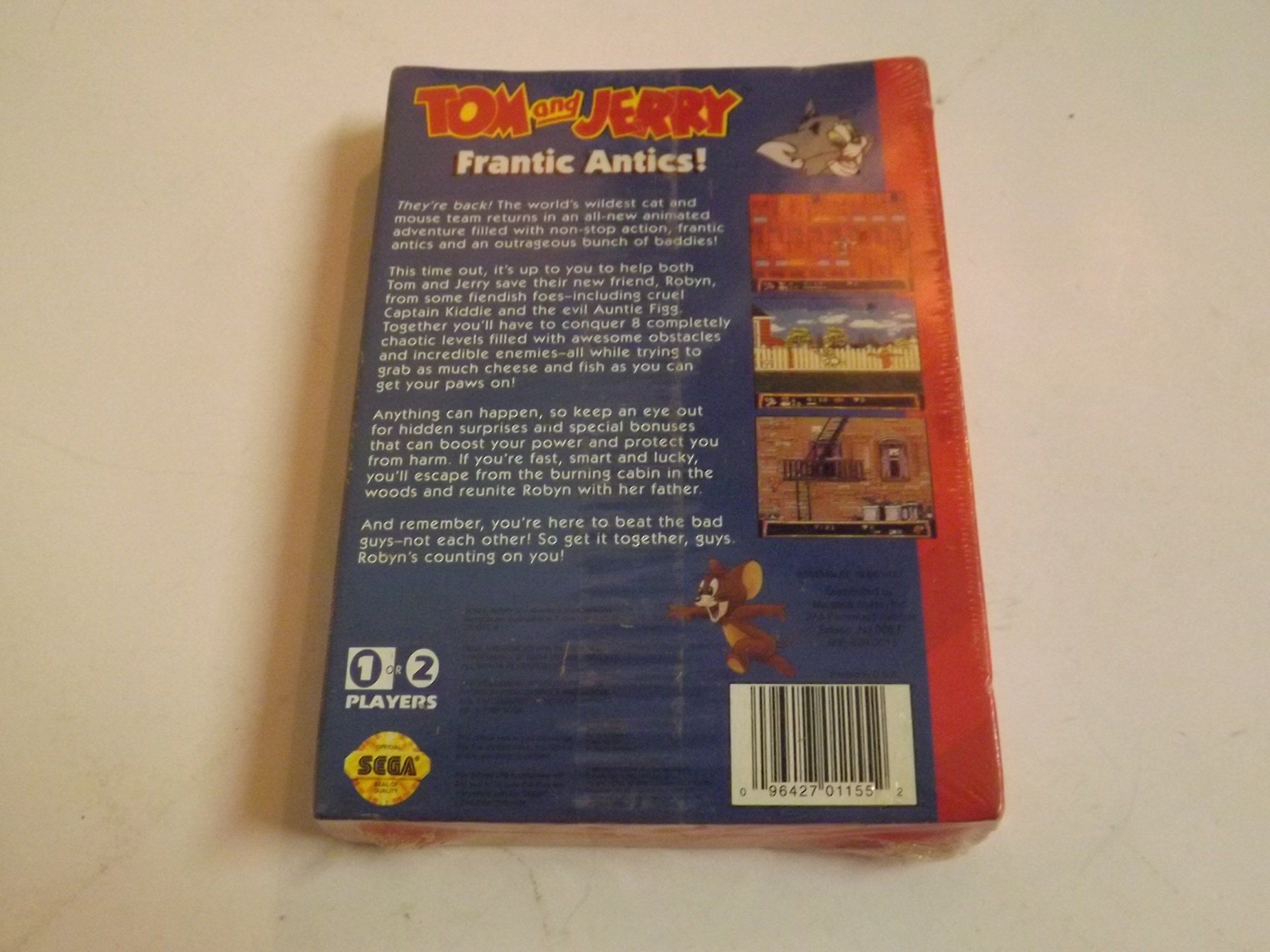 Tom & Jerry 2: Frantic Antics - Sega Genesis