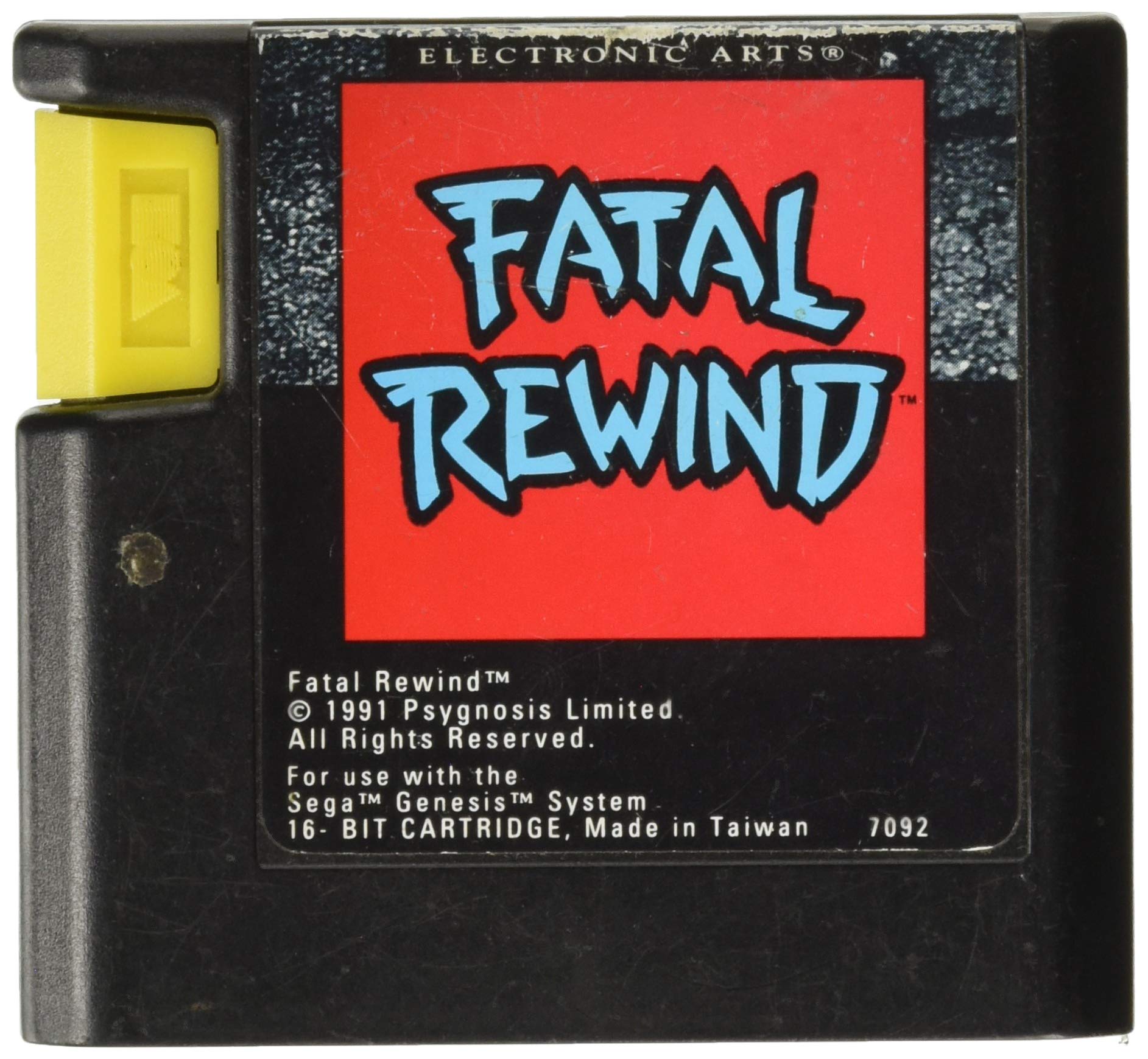 Fatal Rewind - Sega Genesis