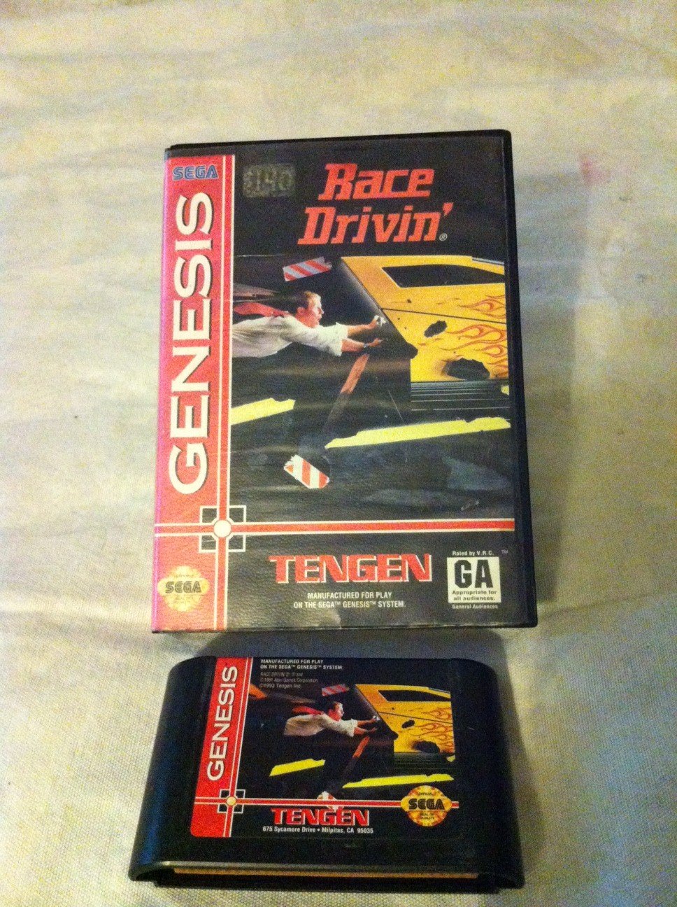 Race Drivin' - Sega Genesis