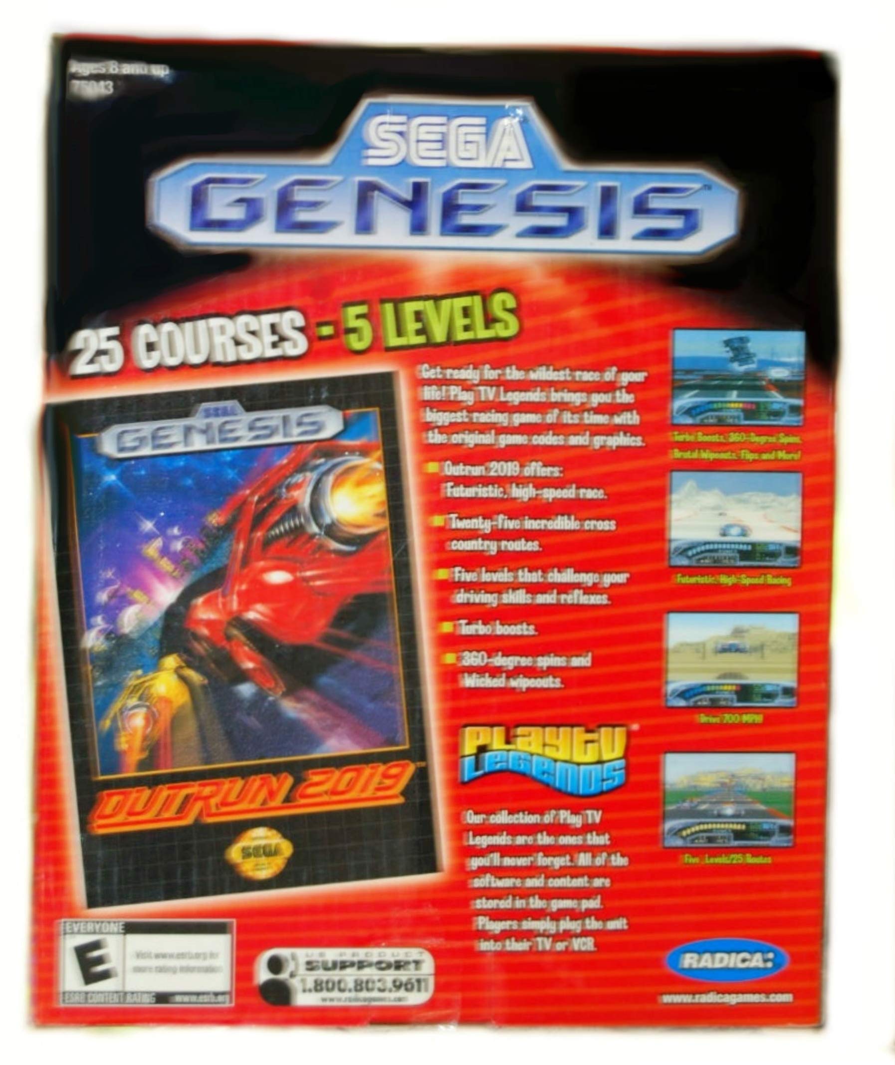 Outrun 2019 - Sega Genesis