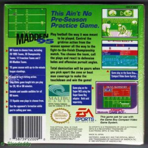 madden 95 football