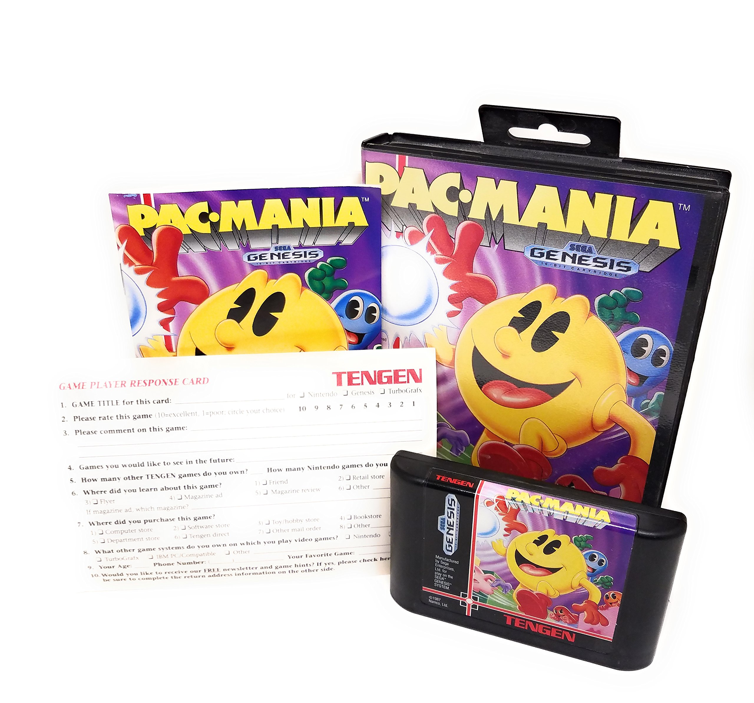 Pac-Mania - Sega Genesis