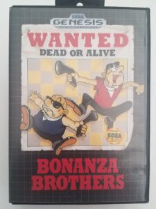 bonanza brothers - sega genesis