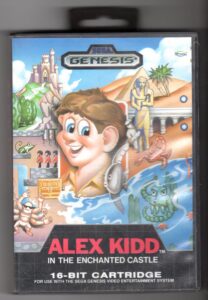 alex kidd in the enchanted castle - sega genesis