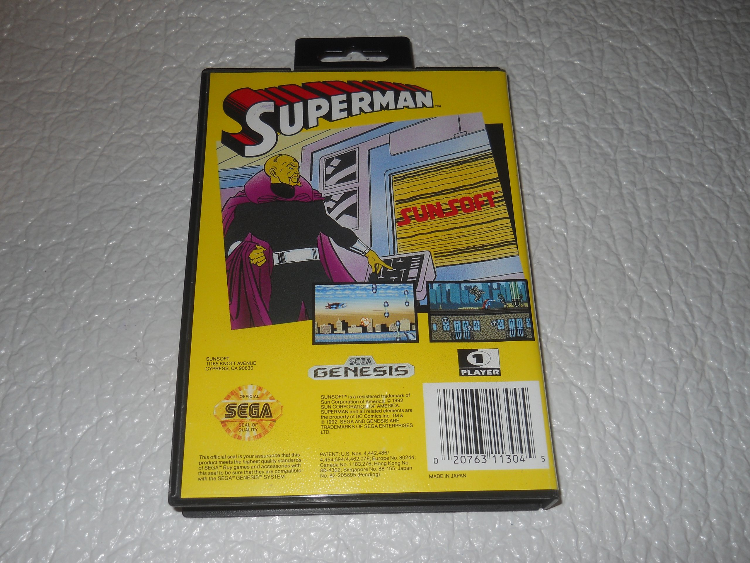 Superman - Sega Genesis