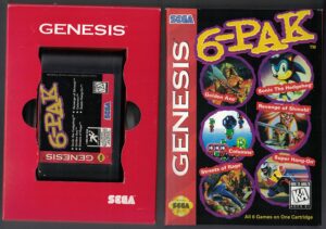 sega genesis 6-pak