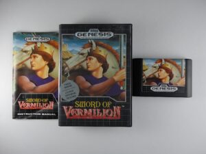 sword of vermilion - sega genesis