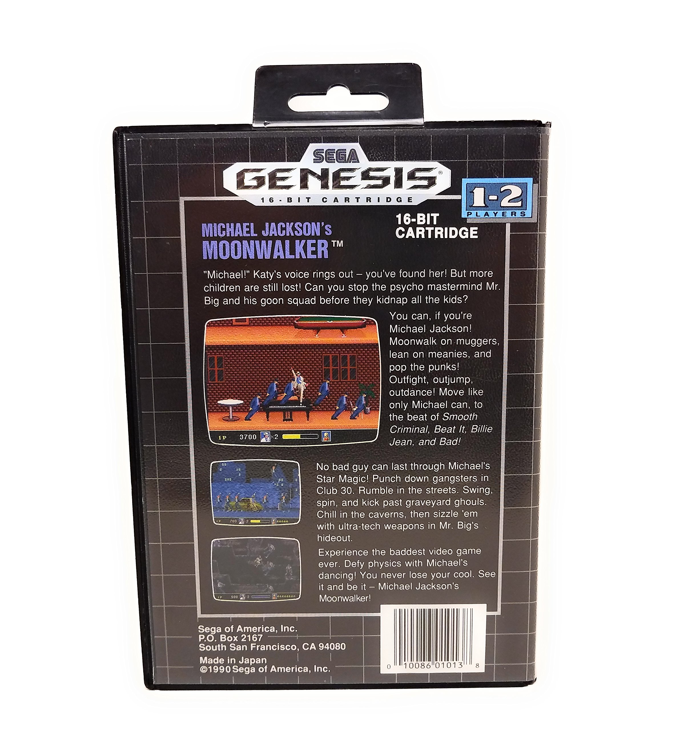 Michael Jackson's Moonwalker - Sega Genesis