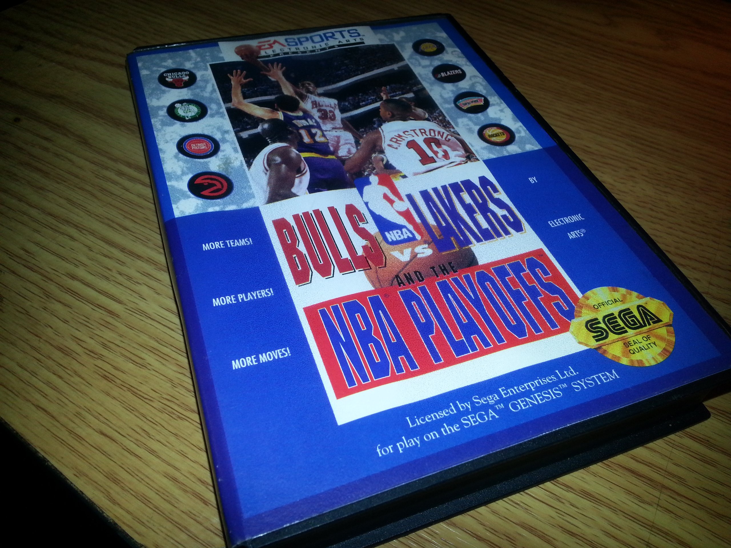 Bulls vs. Lakers - Sega Genesis