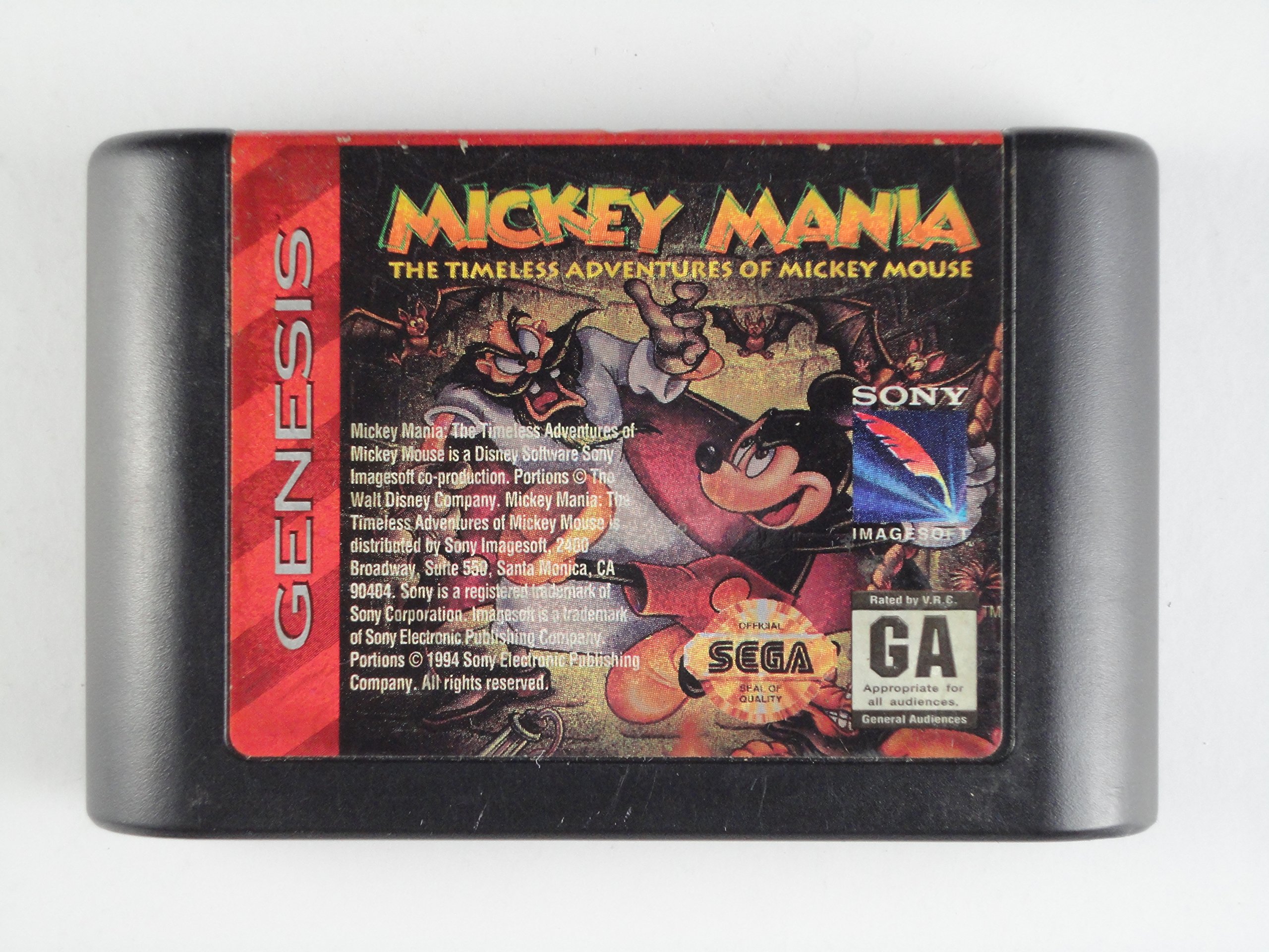 Mickey Mania: The Timeless Adventures Of Mickey Mouse