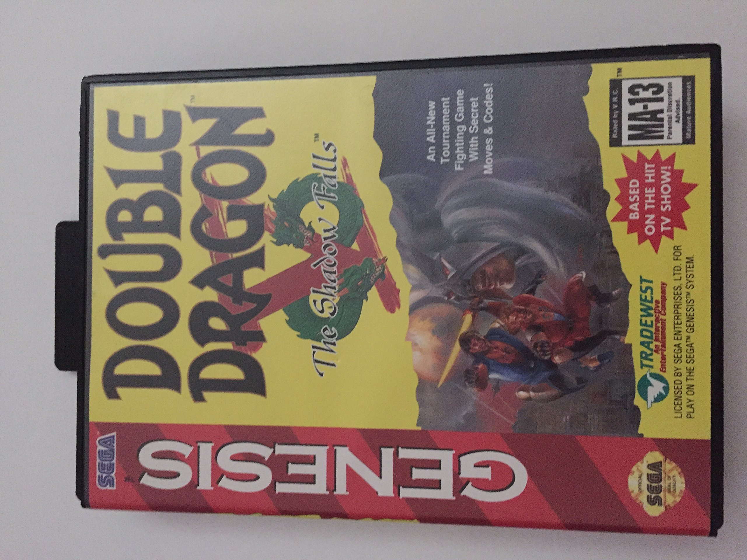 Double Dragon 5: The Shadow Falls - Sega Genesis