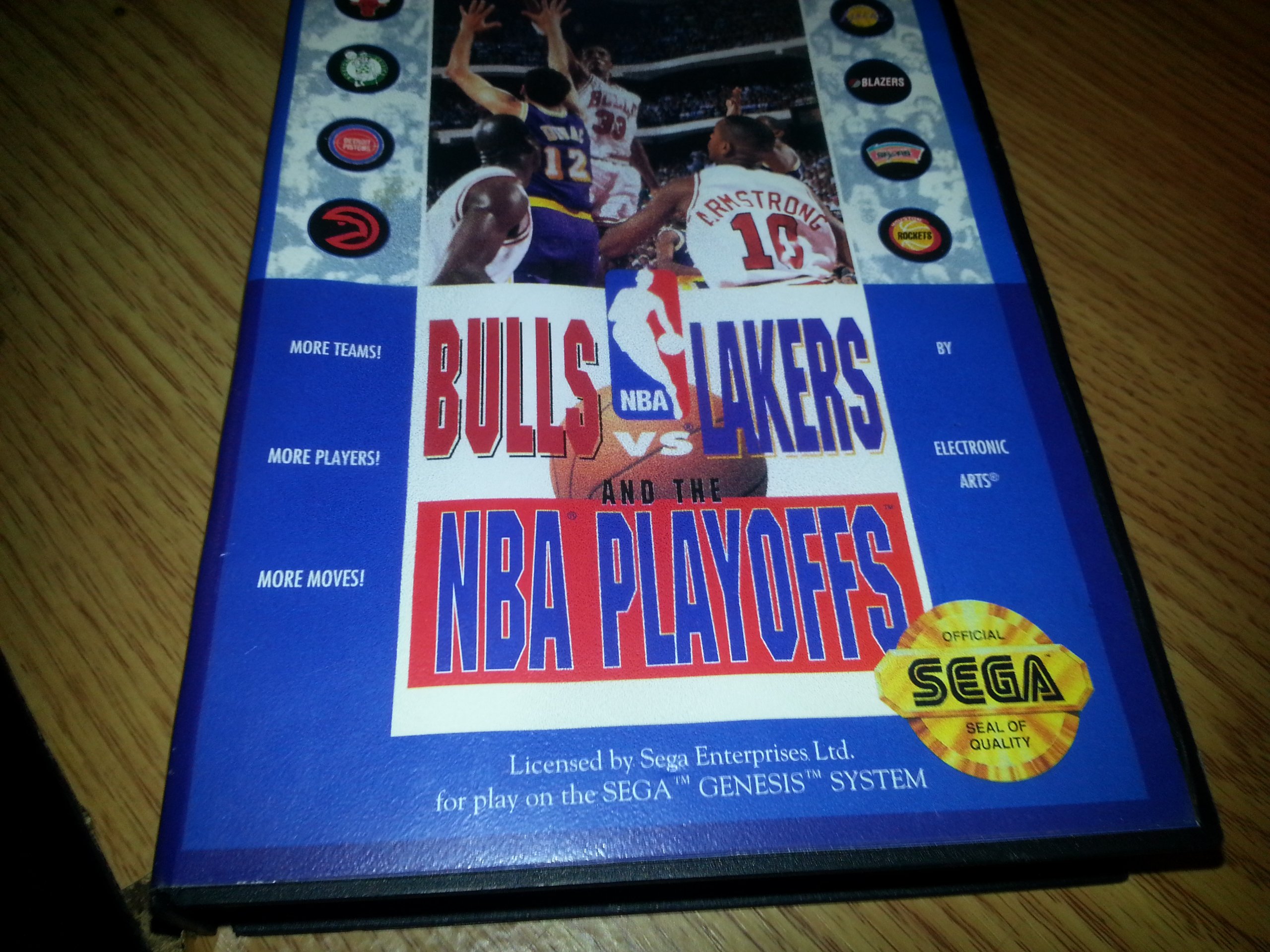 Bulls vs. Lakers - Sega Genesis