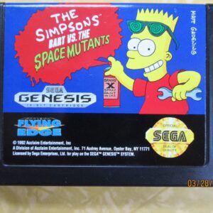 Simpsons: Bart vs. the Space Mutants - Sega Genesis