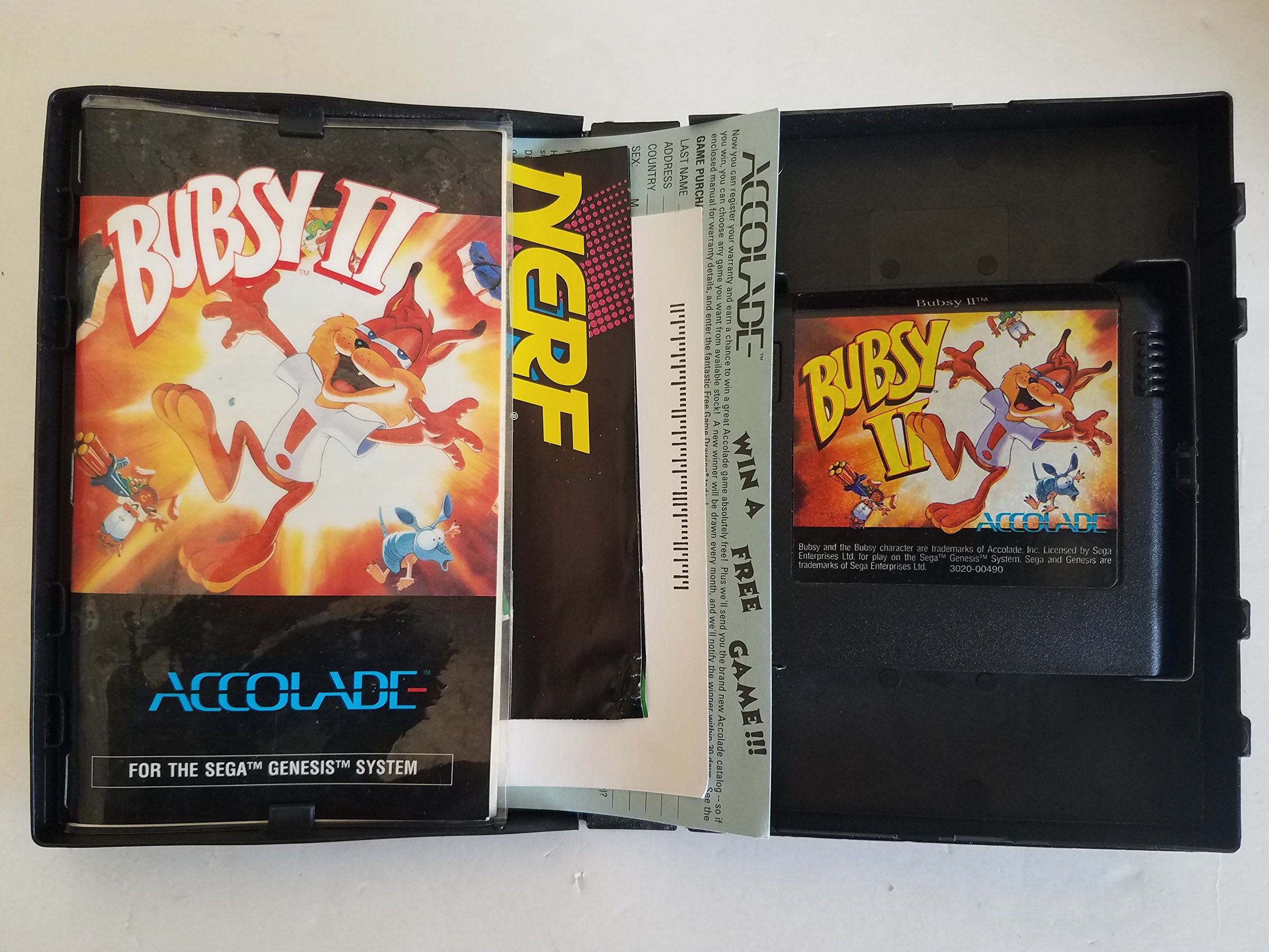 Bubsy II - Sega Genesis