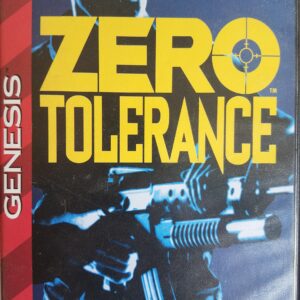 Zero Tolerance - Sega Genesis