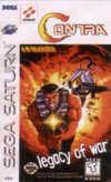 contra: legacy of war - sega saturn