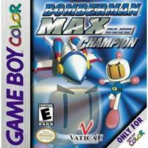 bomberman max champion blue