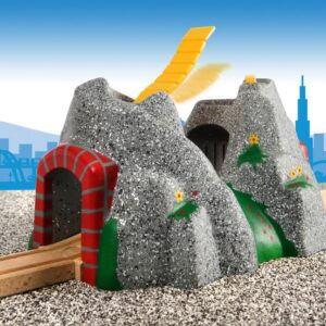 BRIO World - 33481 Adventure Tunnel - Interactive Toy Train Accessory for Kids | Enhances Motor Skills | Compatible with All BRIO Train Sets | FSC-Certified Beech Wood | Ideal for Ages 3 and Up