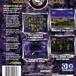 Ultimate Mortal Kombat 3 - Sega Saturn