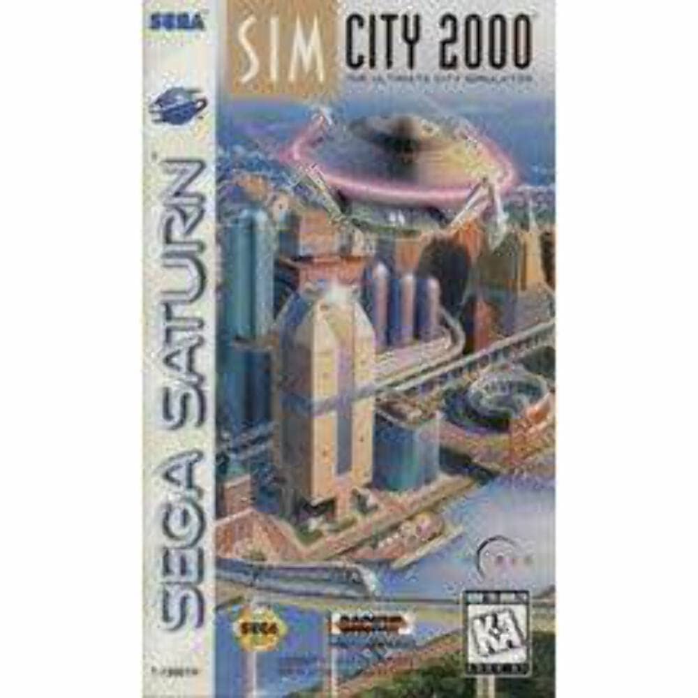 Sim City 2000 - Sega Saturn