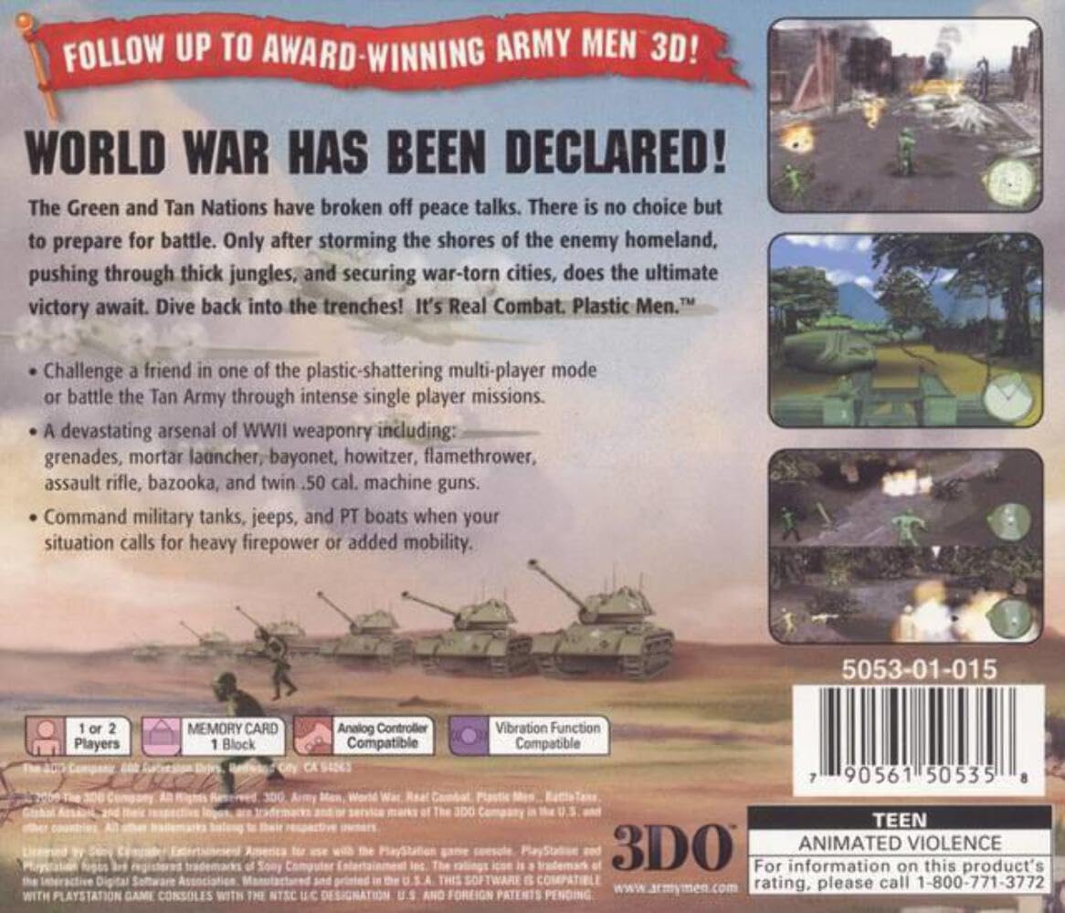 Army Men World War - PlayStation