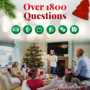 Christmas Trivia | Over 3 Million Copies Sold | The Classic and Original Christmas Trivia Game | (Updated!) with 300 Cards, 1800 Questions Across 6 Categories