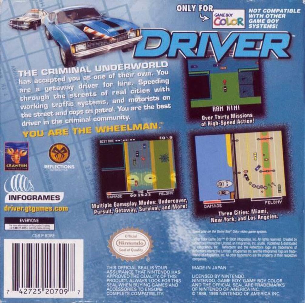 Driver - Game Boy Color