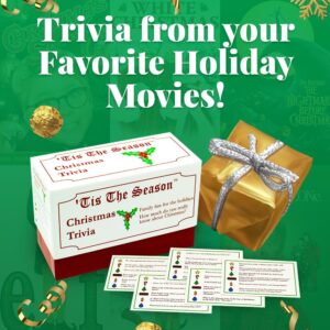 Christmas Trivia | Over 3 Million Copies Sold | The Classic and Original Christmas Trivia Game | (Updated!) with 300 Cards, 1800 Questions Across 6 Categories