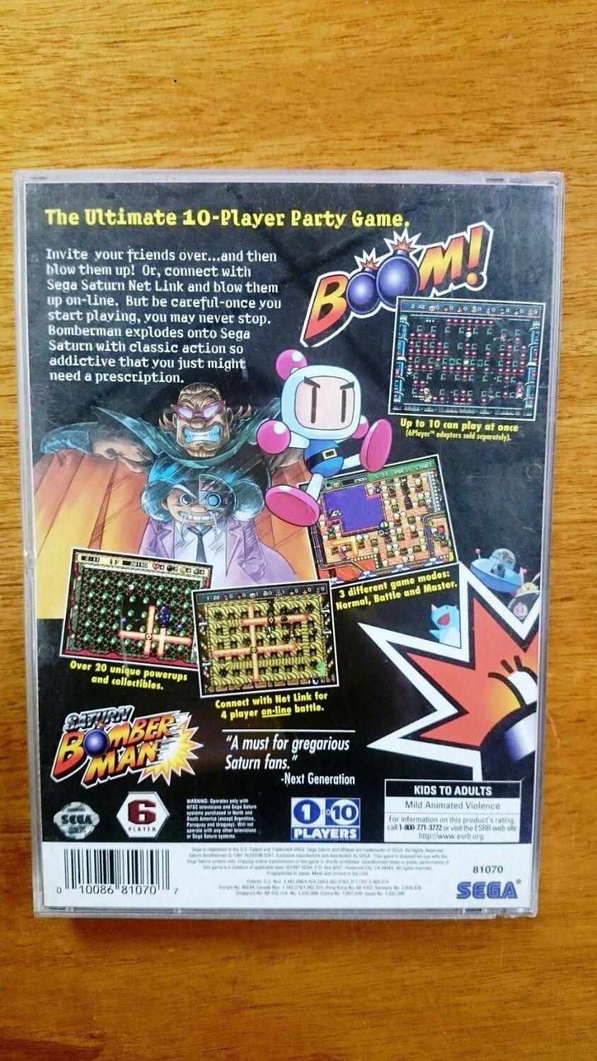 Saturn Bomberman