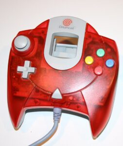 sega dreamcast controller - red