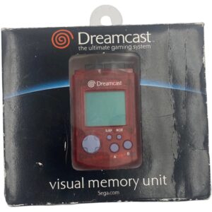 dreamcast virtual memory unit: red