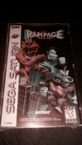 rampage world tour - sega saturn