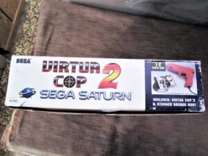 virtua cop 2 w/ stunner - sega saturn