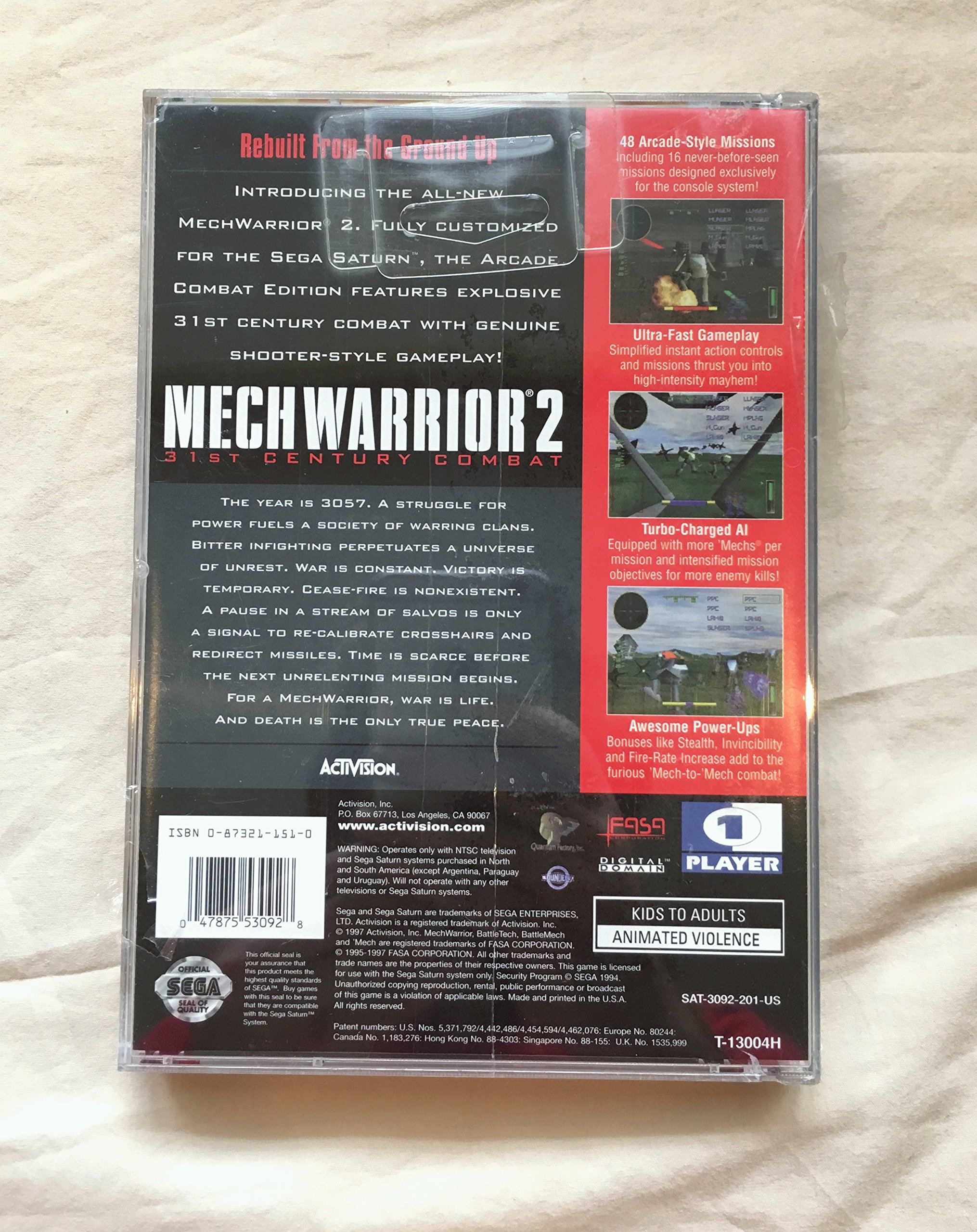 Mechwarrior 2 - Sega Saturn