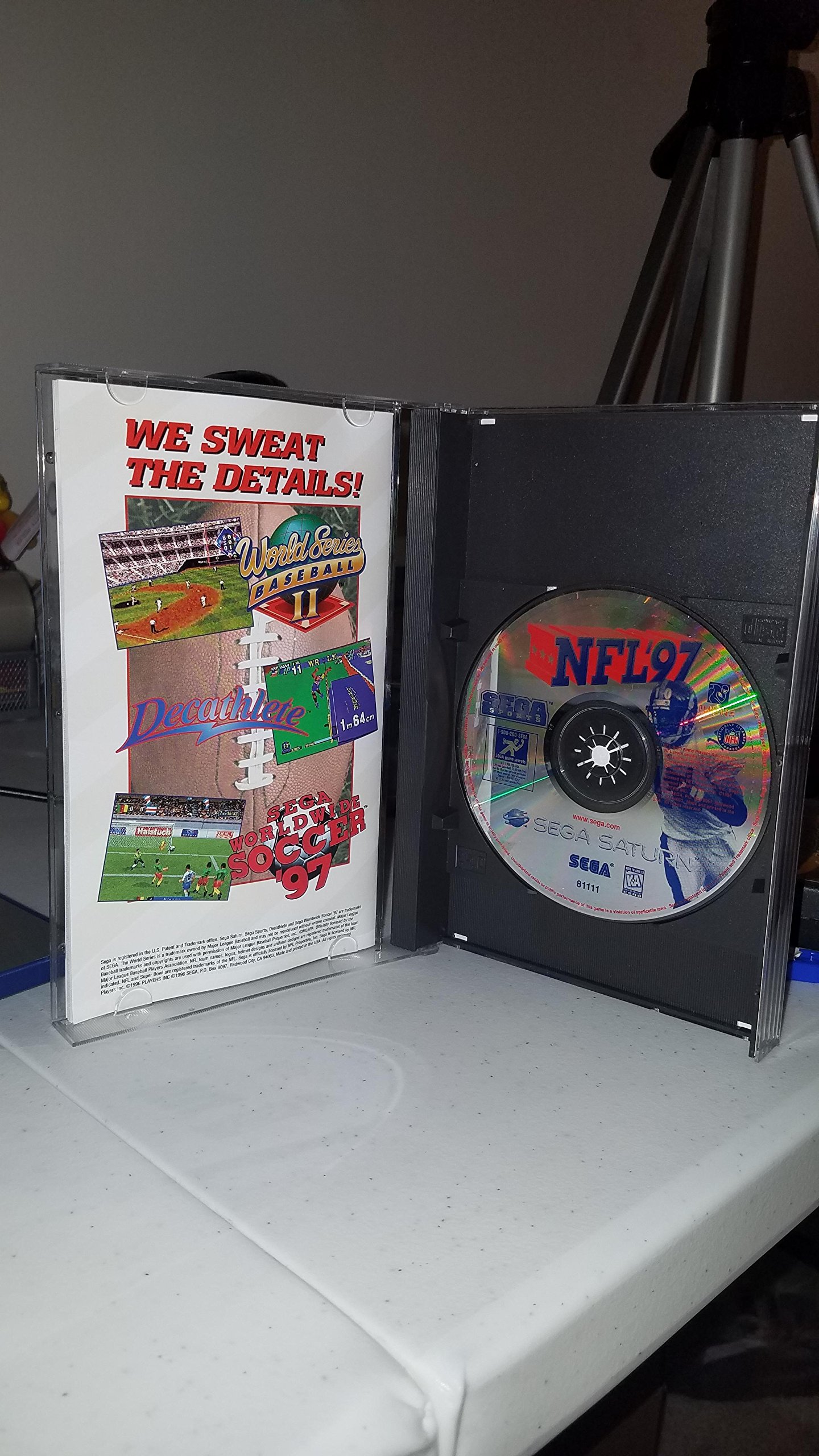 NFL '97 - Sega Saturn