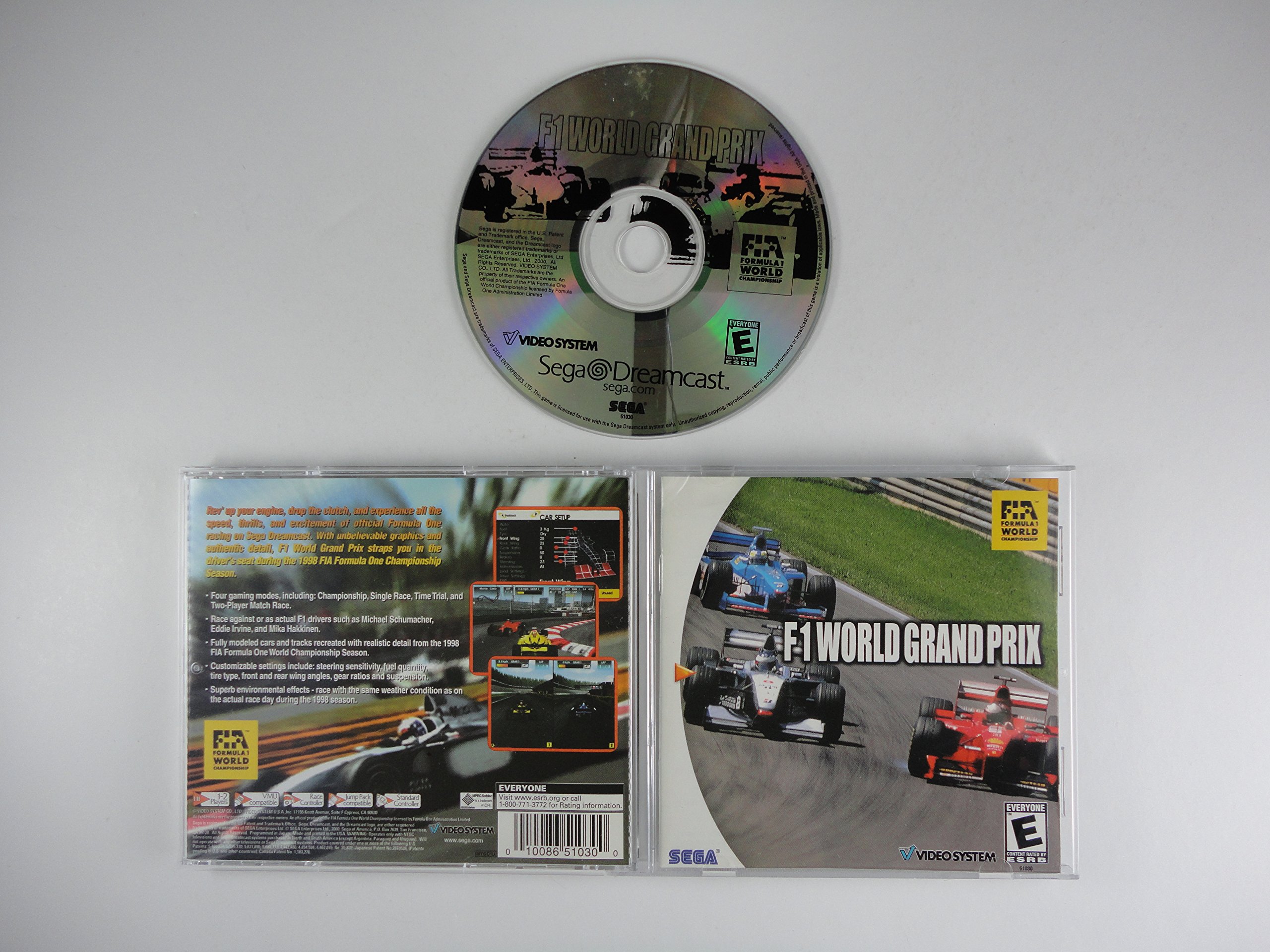 F1 World Grand Prix - Sega Dreamcast