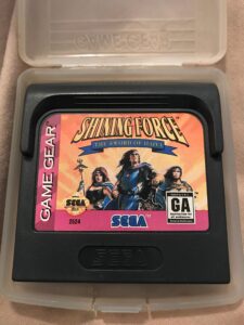 shining force: the sword of hajya - sega game gear