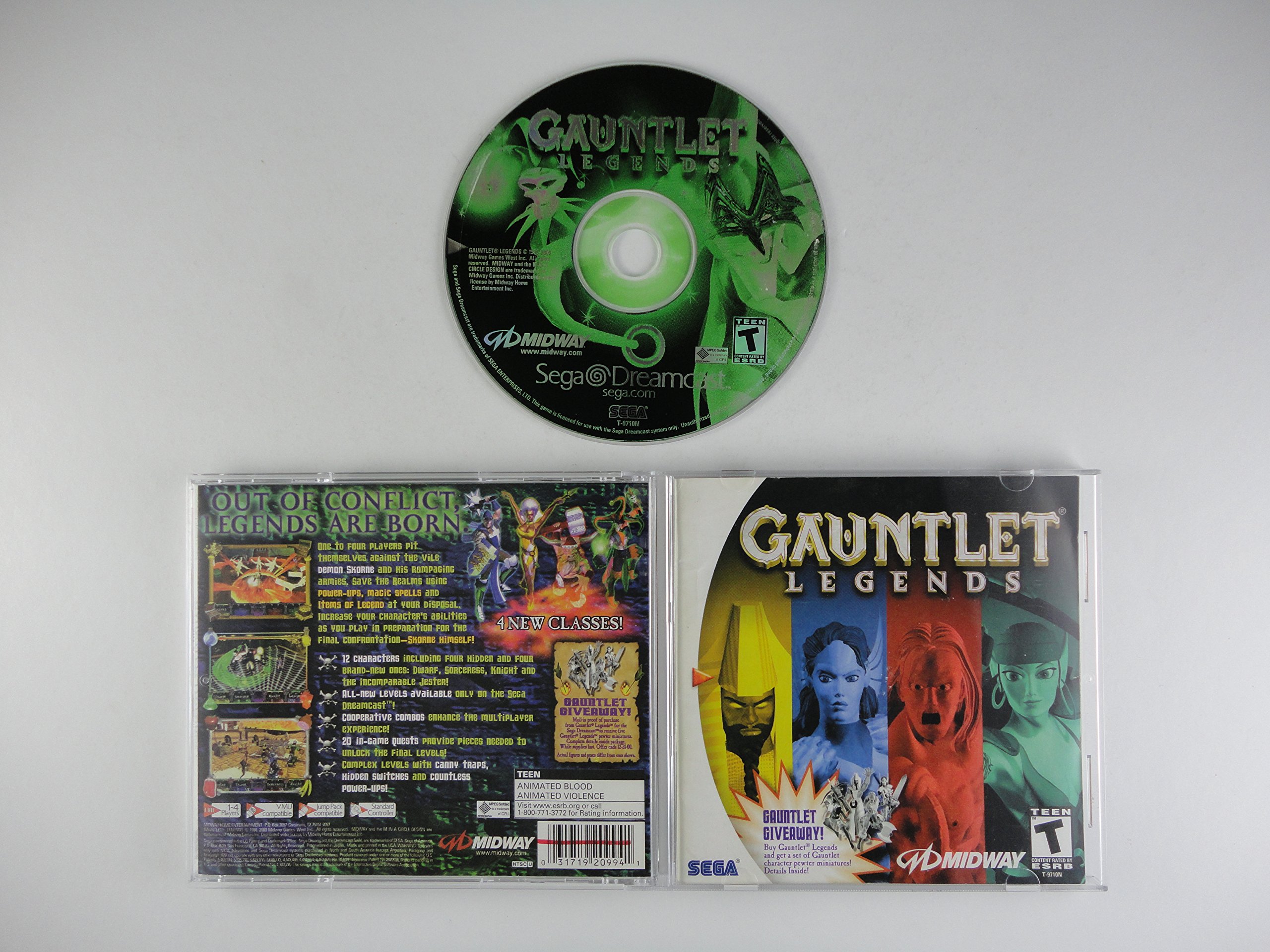 Gauntlet Legends - Sega Dreamcast