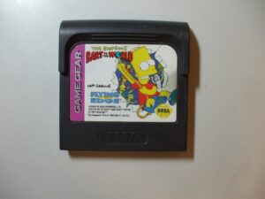 simpsons: bart vs. the world - sega game gear