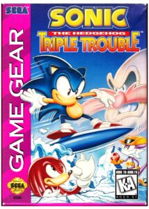 sonic triple trouble - sega game gear