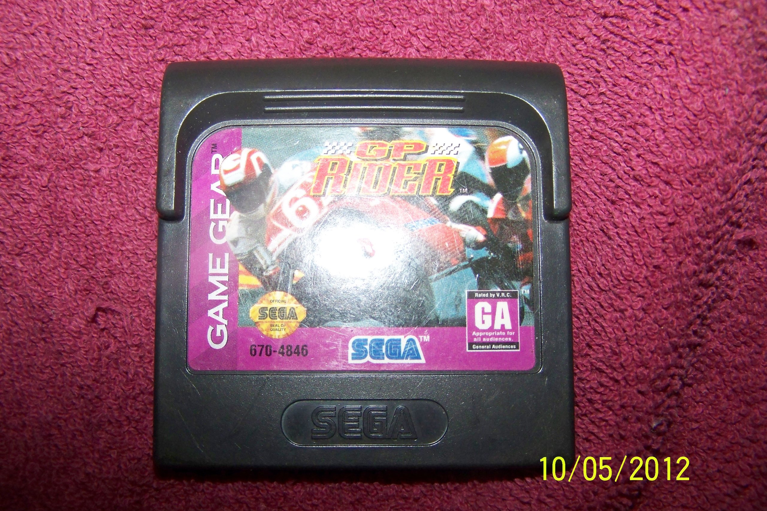 GP Rider - Sega Game Gear