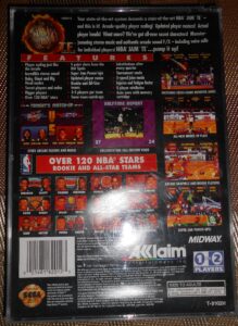 nba jam tournament edition - sega saturn