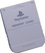 Sony Playstation Memory Card (White)