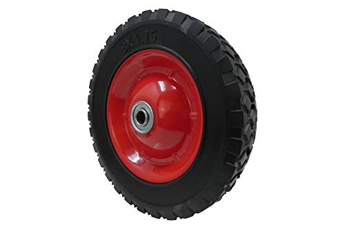 Shepherd 9594 Semi Pneumatic Sawtooth Tread Replacement Wheels