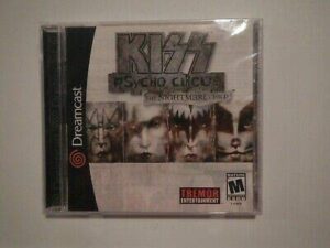 kiss psycho circus: the nightmare child - sega dreamcast