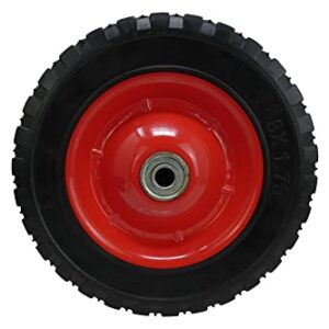 Shepherd 9594 Semi Pneumatic Sawtooth Tread Replacement Wheels