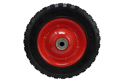 Shepherd 9594 Semi Pneumatic Sawtooth Tread Replacement Wheels