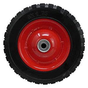 Shepherd 9594 Semi Pneumatic Sawtooth Tread Replacement Wheels