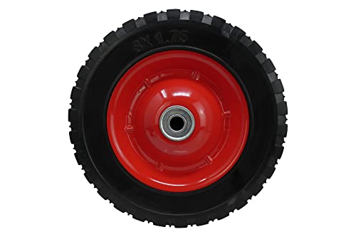 Shepherd 9594 Semi Pneumatic Sawtooth Tread Replacement Wheels