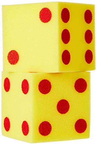 Giant Soft Cubes Dot 2/pk 5 Inch Cube Square